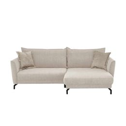 bobb Ecksofa Yolanda ¦ beige ¦ Maße (cm): B: 257 H: 94 T: 174