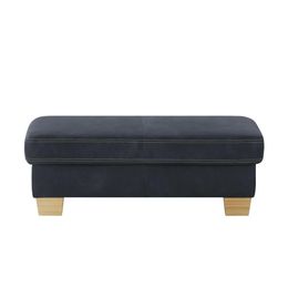 meinSofa XXL-Fußablage Samu ¦ blau ¦ Maße (cm): B: 130 H: 45 T: 65