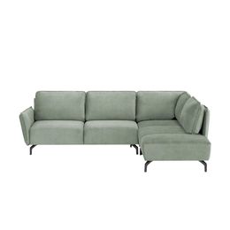 switch Ecksofa Bella ¦ grün ¦ Maße (cm): B: 272 H: 85 T: 230