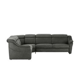 himolla Ecksofa 9707 ¦ grau ¦ Maße (cm): B: 291 H: 84 T: 261