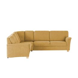 Smart Ecksofa Valencia ¦ gelb ¦ Maße (cm): B: 272 H: 90 T: 242