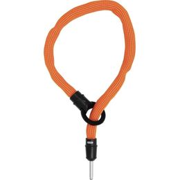 Abus IvyTex Adaptor Chain ACH IVY 6KS Einsteckkette sparkling orange 130 cm