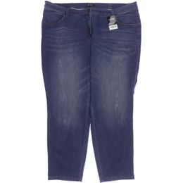 Ulla Popken Damen Jeans, blau, Gr. 52