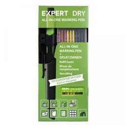 expert DRY Marker-Set BASIC inkl. Ersatzminen (Rot/Gelb/Graphit)