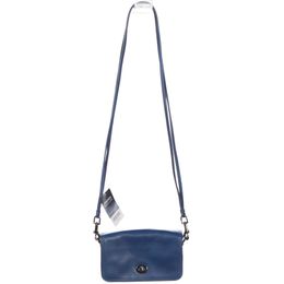 Coach Damen Handtasche, blau, Gr.