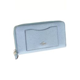 Coach Damen Portemonnaie, blau, Gr.