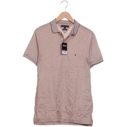 Tommy Hilfiger Herren Poloshirt, beige, Gr. 48