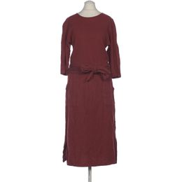 hessnatur Damen Kleid, bordeaux, Gr. 34