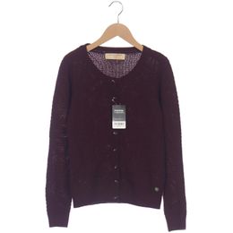 Tom Tailor Denim Damen Strickjacke, bordeaux, Gr. 36