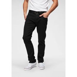 Regular-fit-Jeans Camel Active "HOUSTON" Gr. 33, Länge 36, foreblack Herren Jeans im klassischen 5-Pocket-Stil