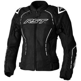 RST S-1 Mesh Ladies Jacke schwarz weiß Gr. L