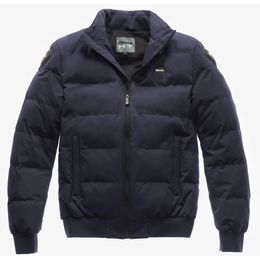 Blauer College Jacke blau Gr. L