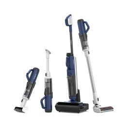 TINECO Nass-Trocken-Akkusauger "Floor One Switch S6 PET" Akkusauger für Teppich und Hartboden, Dual-Tank, Selbstreinigung, Hygienisch blau (dunkelblau)