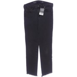 AG Adriano Goldschmied Damen Jeans, schwarz, Gr. 28