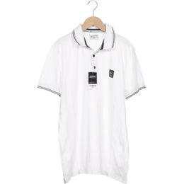 Tom Tailor Herren Poloshirt, weiß, Gr. 52