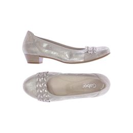 Gabor Damen Ballerinas, grau, Gr. 5.5