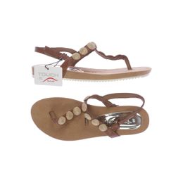 Tamaris Damen Sandale, beige, Gr. 38