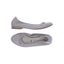 Tamaris Damen Ballerinas, grau, Gr. 37