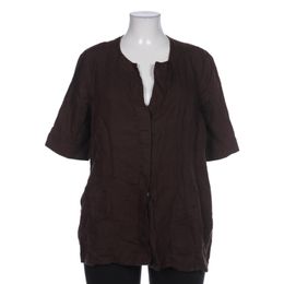 Selection by Ulla Popken Damen Bluse, braun, Gr. 46