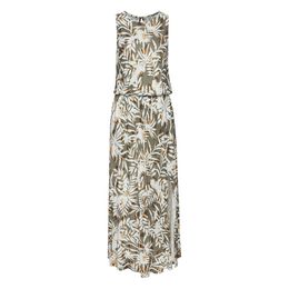 Vivance Sommerkleid Damen Gr&ouml;&szlig;e 34 braun / oliv / wei&szlig; Winterkleid