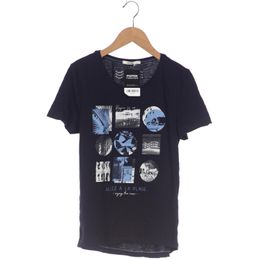 Cecil Damen T-Shirt, marineblau, Gr. 36