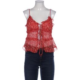 stradivarius Damen Bluse, rot, Gr. 38