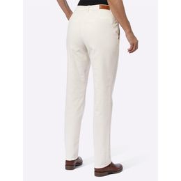 Cordhose Casual Looks Gr. 52, Normalgrößen, beige (ecru) Damen Hosen