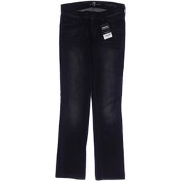 7 For All Mankind Damen Jeans, schwarz, Gr. 27