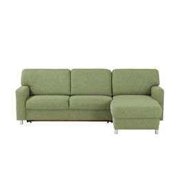 Smart Ecksofa Valencia ¦ grün ¦ Maße (cm): B: 267 H: 90 T: 173