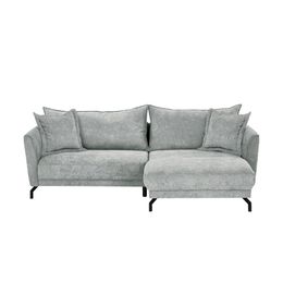 bobb Ecksofa Yolanda ¦ grau ¦ Maße (cm): B: 257 H: 94 T: 174