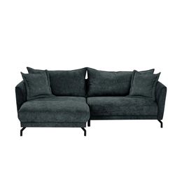 bobb Ecksofa Yolanda ¦ schwarz ¦ Maße (cm): B: 257 H: 94 T: 174