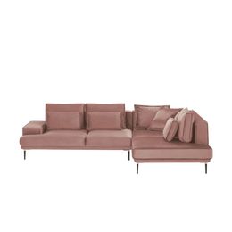 switch Ecksofa Livio ¦ rosa/pink ¦ Maße (cm): B: 293 H: 90 T: 225