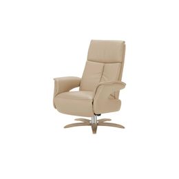 Nils Olsen Relaxsessel aus Leder Lia ¦ beige ¦ Maße (cm): B: 78 H: 1