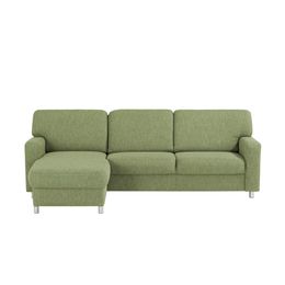 Smart Ecksofa Valencia ¦ grün ¦ Maße (cm): B: 253 H: 90 T: 173