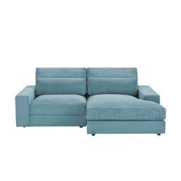 Höffner Ecksofa Branna ¦ türkis/petrol ¦ Maße (cm): B: 232 H: 88 T: 164