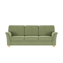 Smart Sofa Valencia ¦ grün ¦ Maße (cm): B: 224 H: 90 T: 93