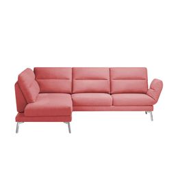 Max Schelling Ecksofa Sentence ¦ rosa/pink ¦ Maße (cm): B: 250 H: 88