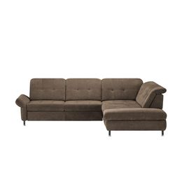 Lounge Collection Ecksofa Sally ¦ braun ¦ Maße (cm): B: 296 H: 85 T: