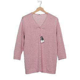 Ulla Popken Damen Strickjacke, pink, Gr. 50