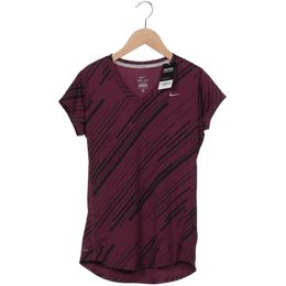 Nike Running Damen T-Shirt, bordeaux, Gr. 38