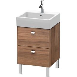 Duravit Brioso Waschtischunterbau stehend 48,4 x 45,9 cm, 2 Auszüge, inkl. Siphonausschnitt und Schürze, für Waschtisch Vero Air 235050