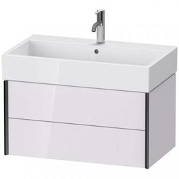 Duravit XViu 4336 Waschtischunterbau wandhängend, 2 Schubkästen, für Waschtisch Vero Air 235080, 784x454 mm