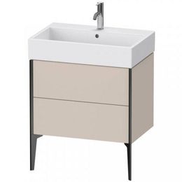 Duravit XViu 4535 Waschtischunterbau stehend, 2 Auszüge, für Waschtisch Vero Air 235070, 684x454 mm