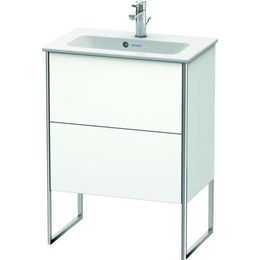 Duravit XSquare Waschtischunterbau Compact stehend 61,0x38,8 cm, 2 Auszüge, für Waschtisch ME by Starck 234263