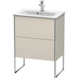 Duravit XSquare Waschtischunterbau Compact stehend 61,0x38,8 cm, 2 Auszüge, für Waschtisch ME by Starck 234263