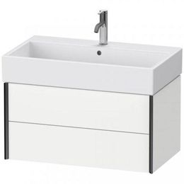 Duravit XViu 4336 Waschtischunterbau wandhängend, 2 Schubkästen, für Waschtisch Vero Air 235080, 784x454 mm