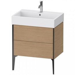 Duravit XViu 4535 Waschtischunterbau stehend, 2 Auszüge, für Waschtisch Vero Air 235070, 684x454 mm