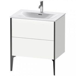 Duravit XViu 4301 Waschtischunterbau stehend, 2 Auszüge, für Waschtisch Viu 234473, 710x480 mm