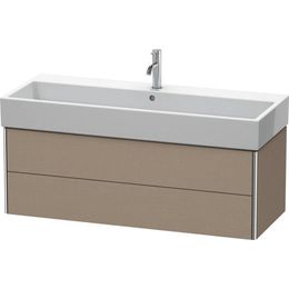 Duravit XSquare Waschtischunterbau wandhängend 118,4x 46,0 cm, 2 Schubkästen, für Waschtisch Vero Air 235012