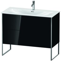 Duravit XSquare Waschtischunterbau stehend 101,0x 47,8 cm, 2 Auszüge, für Waschtisch Viu 234410